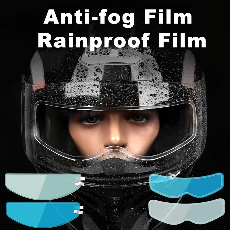 Universal-Motorcycle-Helmet-Rainproof-Film-Safety-Driving-Durable-Nano ...