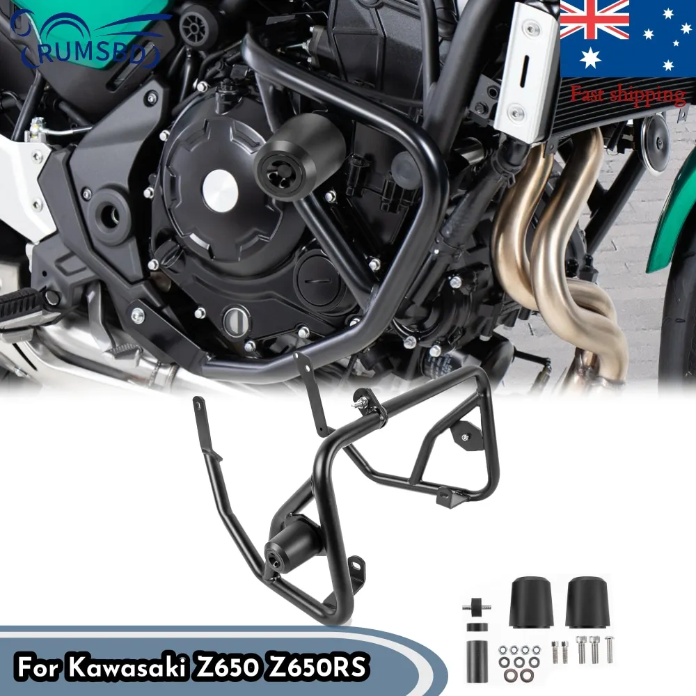 Z650-Z650RS-Motorbike-Frame-Crash-Bar-Buffer-Falling-Protector-For ...