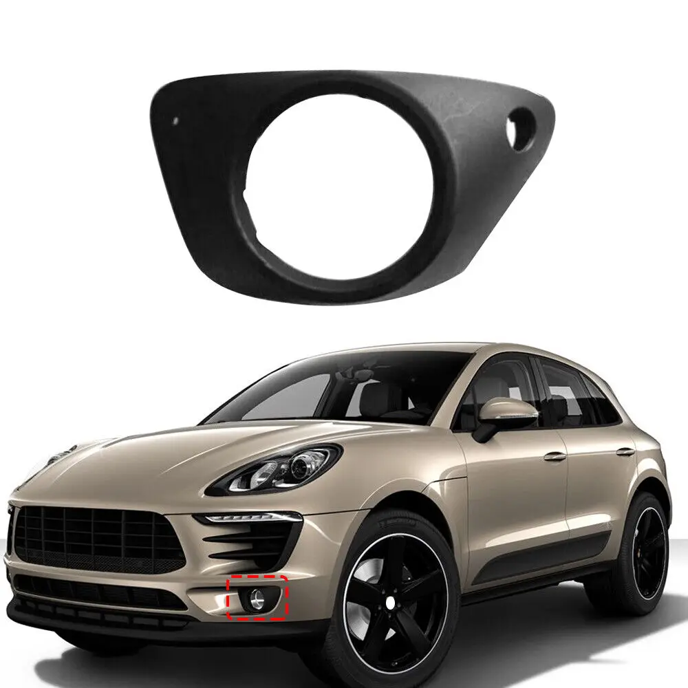 For-Porsche-Macan-95B-2014-2017-front-fog-light-decorative-cover-OEM ...