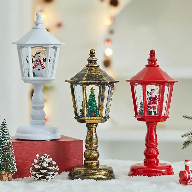 Christmas-Snow-Globe-Lantern-Warm-Light-LED-interior-windproof-light ...