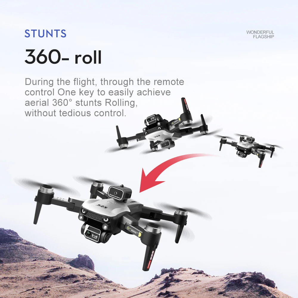 Xiaomi S2S Brushless Drone 8K Professional HD Aerial Photography Dual-Camera Omnidirectional ...