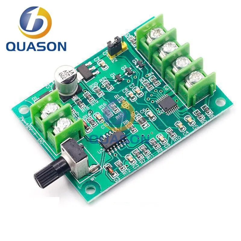 5V 12V Brushless DC Motor Driver Controller Board with Reverse Voltage ...