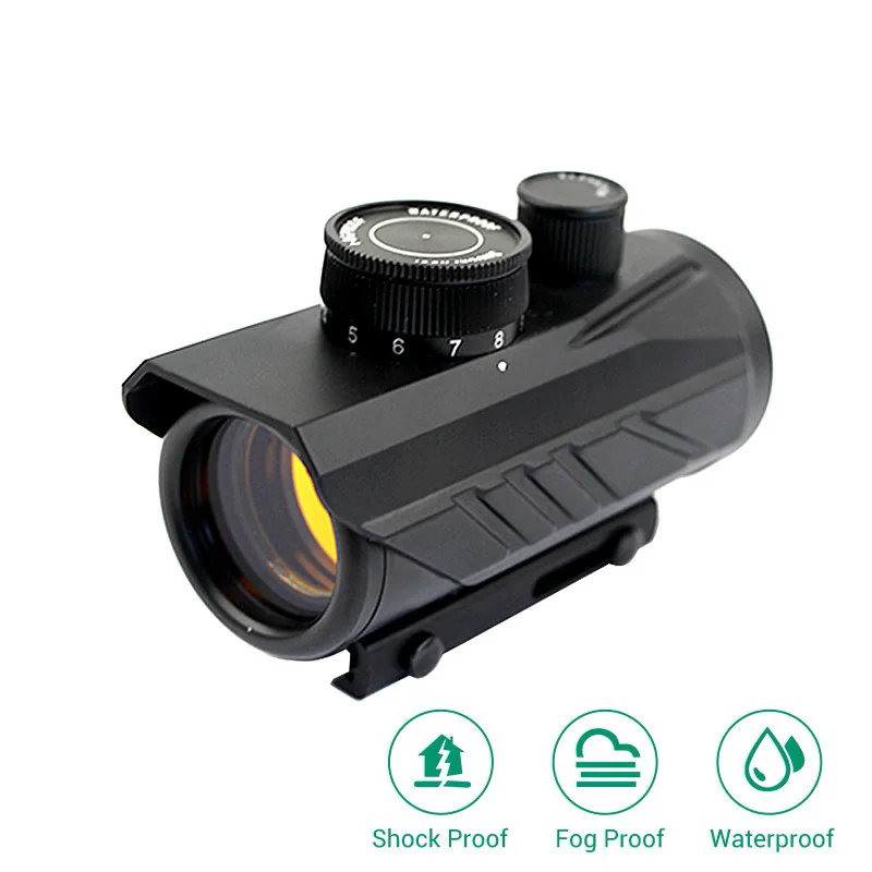 Tactical-Riflescope-with-Red-Dot-Collimator-Reflex-Sight-Hunting-Optics ...