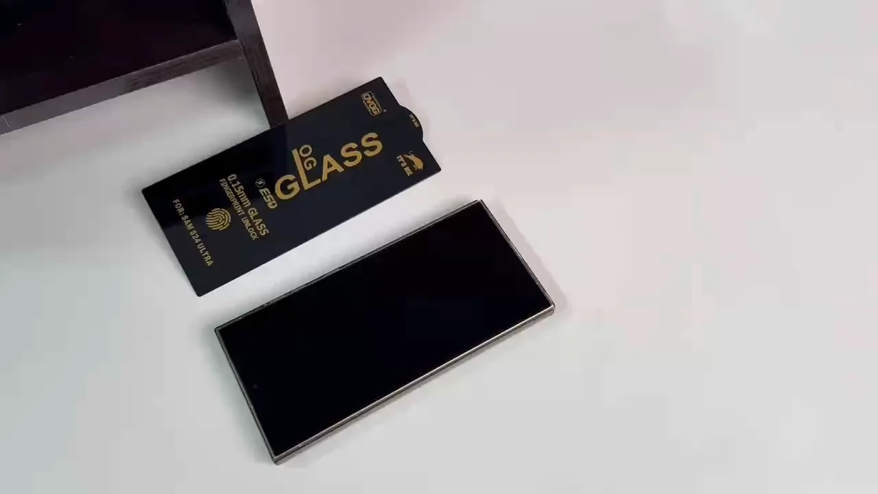 Samsung S24 Ultra OG Glass Screen Protector With Finger Print Unlock HD ...