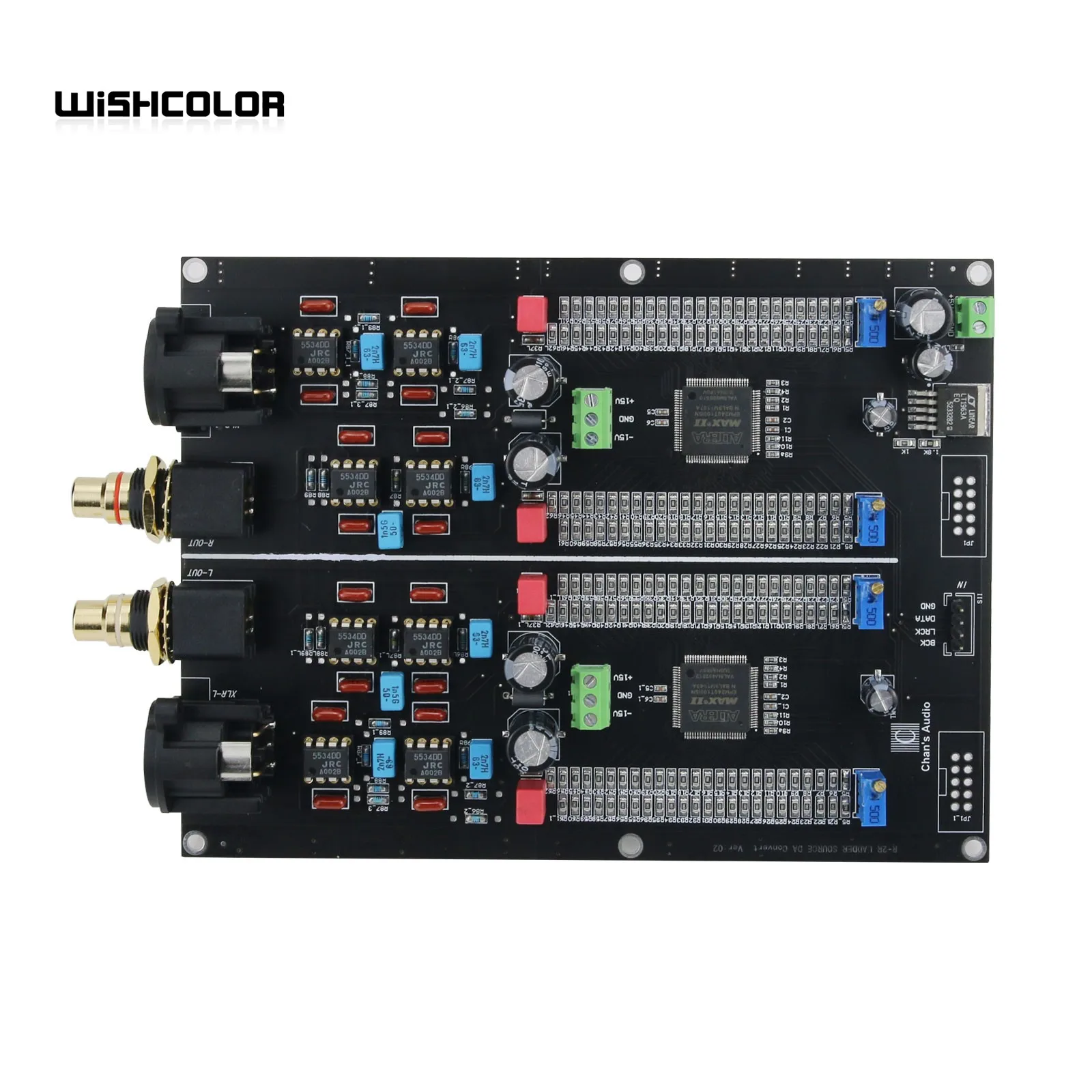 Wishcolor-XY-R2R-XLR-V2-Netzwerk-Decoder-Board-DAC-Board-24Bit-384Khz ...
