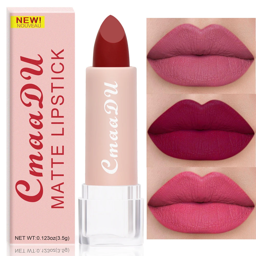 15 Colors Matte Lipsticks Waterproof Long Lasting Sexy Red Lip Stick ...