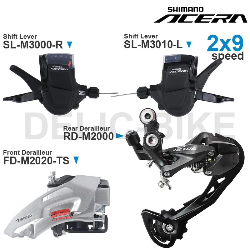 SHIMANO-palanca-de-cambios-de-grupo-de-velocidad-piezas-originales-de ...