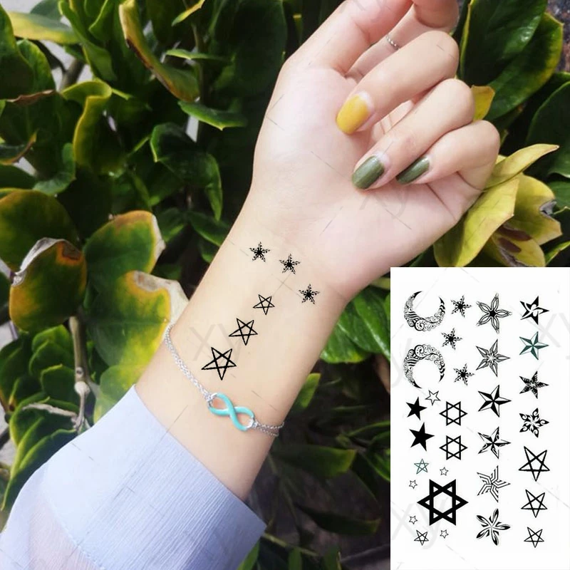 Tattoo Stars On Arm For Girls