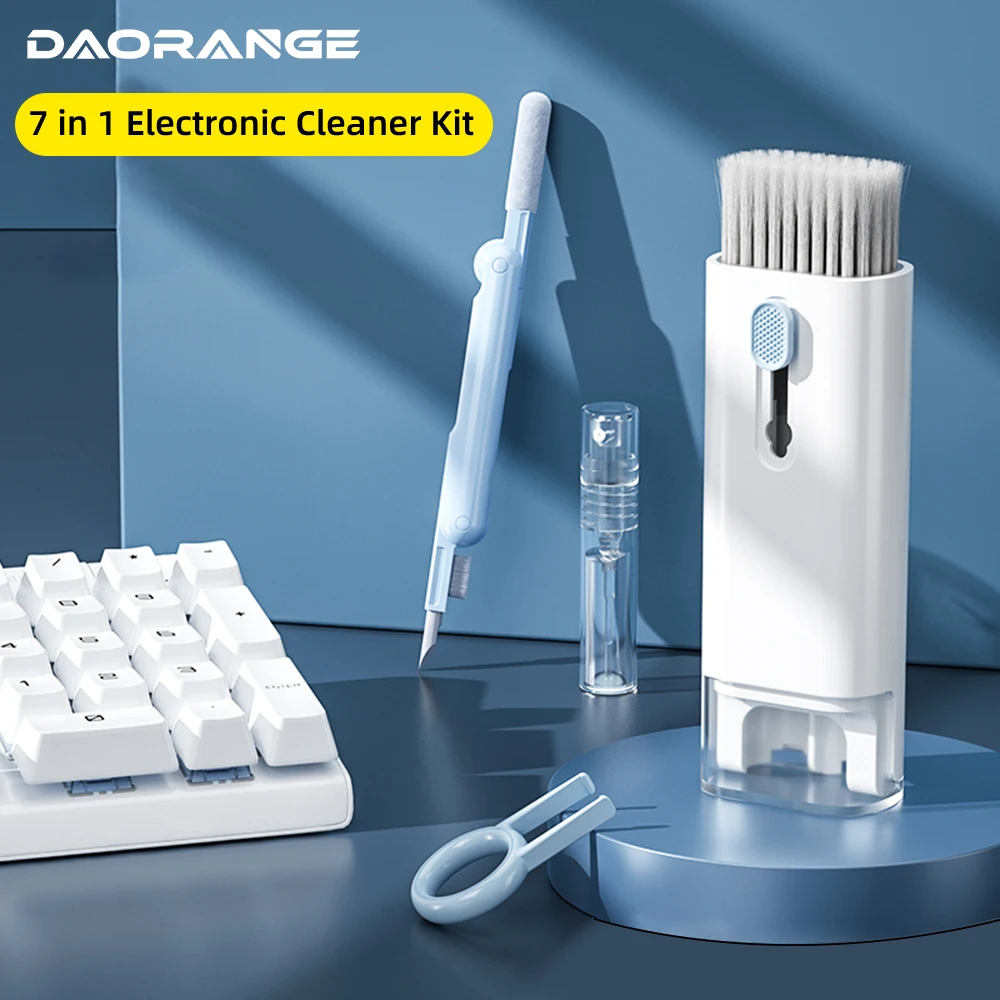 7 in 1 Electronic Cleaner Kit Computer Keyboard Brush Earphones ...
