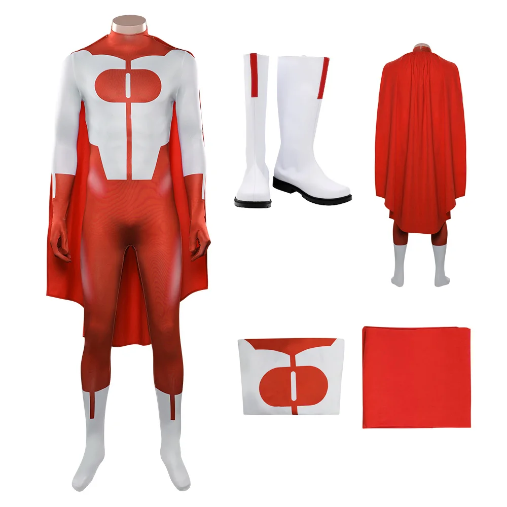 Traje-de-Cosplay-de-Anime-invencible-Omni-Man-mono-zapatos-bota ...