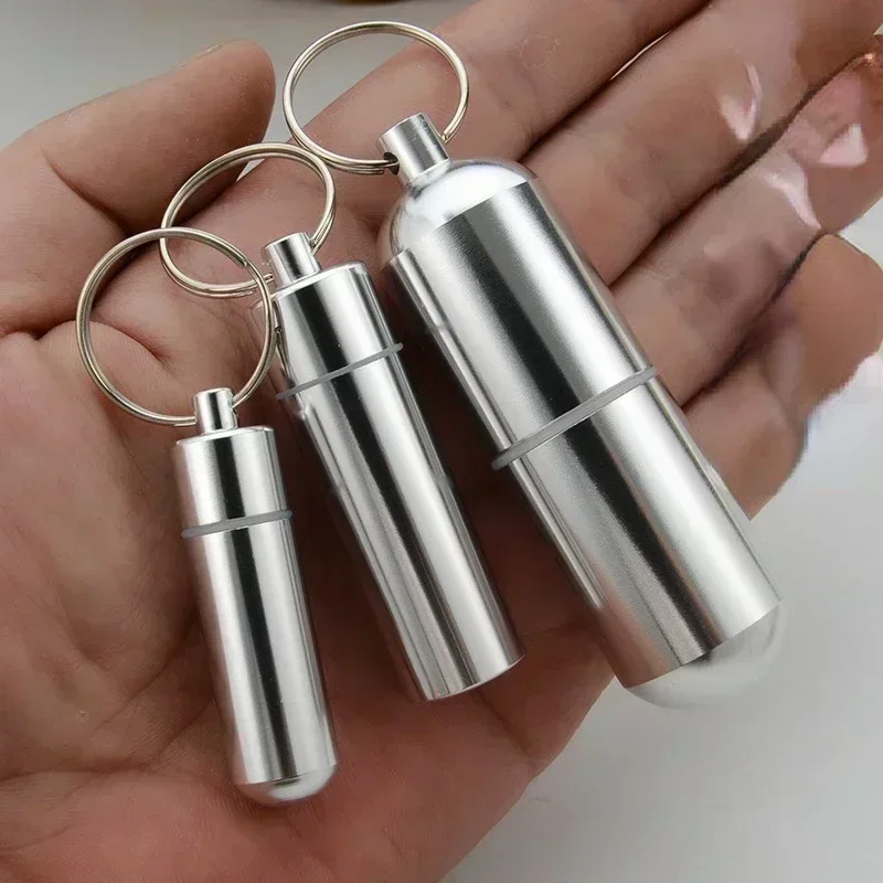 Waterproof-Aluminum-Pill-Box-Case-Bottle-Cache-Drug-Holder-for ...