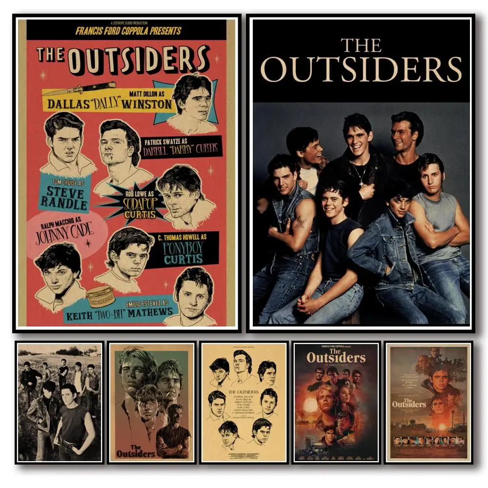 The Outsiders 1983 Poster
