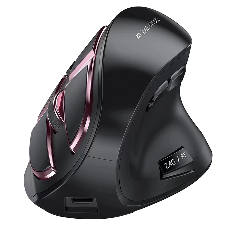 Bluetooth-Vertical-Wireless-Mouse-Rechargeable-USB-Wireless-Mouse ...