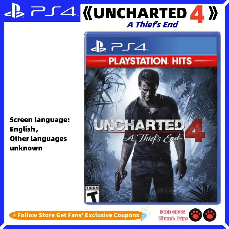 Sony-Playstation-4-Ps4-UNCHARTED-4-A-Thief-s-End-Brand-New-Sony-Genuine ...