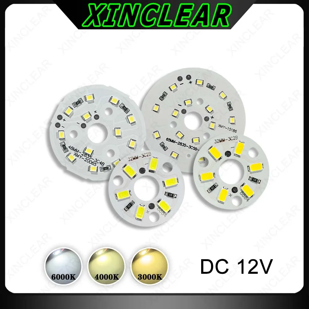 12V Light Panel LED 3W 5W 7W 12V Low Voltage Light Source Board DC ...
