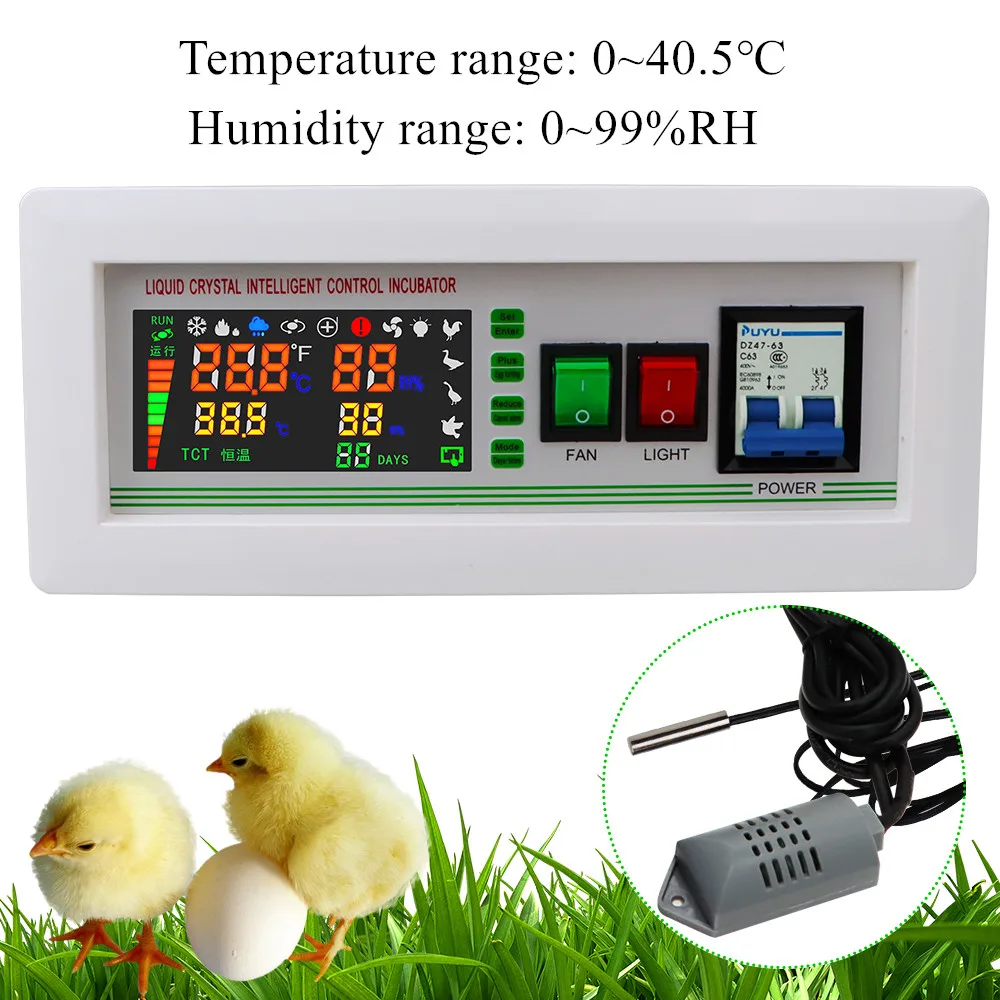 XM-18SD-Egg-Incubator-Digital-Automatic-Thermostat-Controller-Mini-egg ...