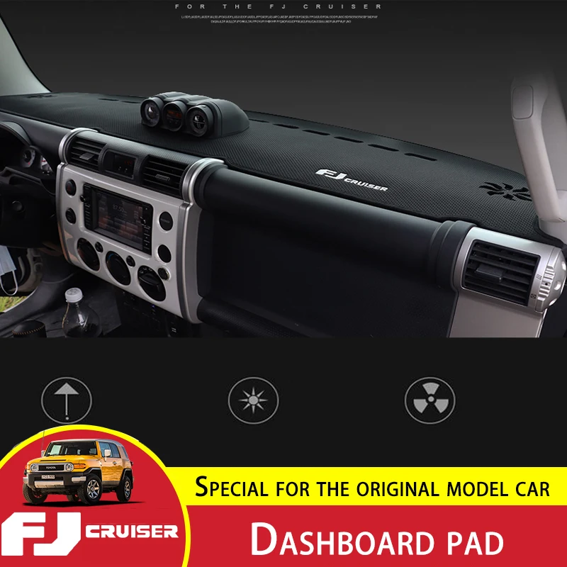 For-Toyota-Fj-Cruiser-Dash-Mat-Car-Dashboard-Covers-Mat-FJ-Shading-Pad ...