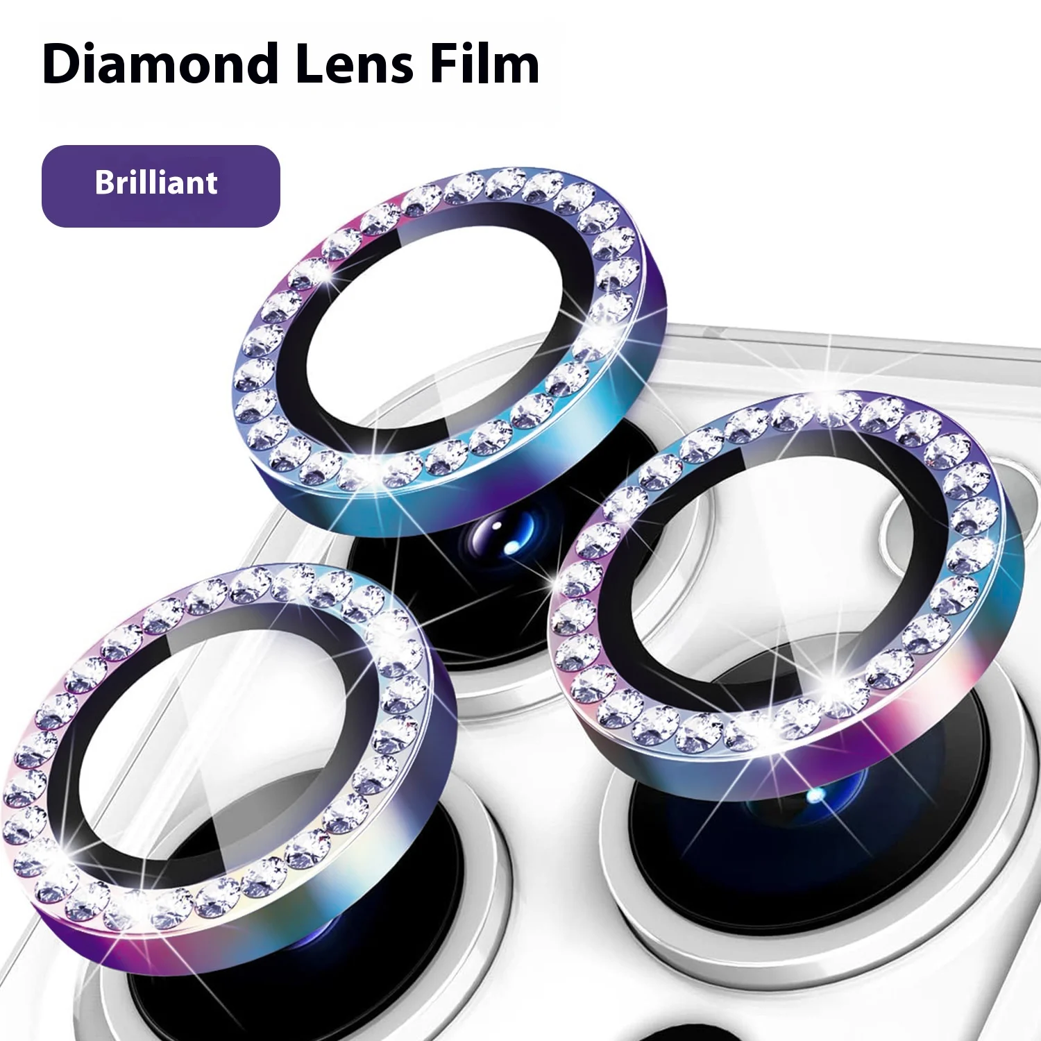 For Phone16Pro Lens Film Shiny Protective Grain Eagle Glasses Head ...