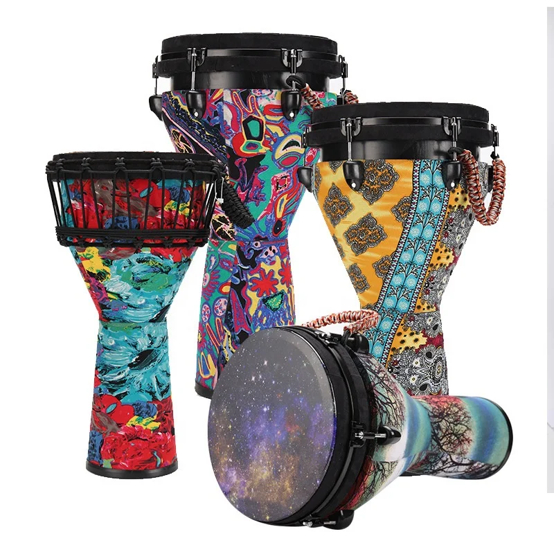 Desempenho Excepcional de Tambor Africano com Mecânica Afinada em PVC - Atacado de 11 e 12 Polegadas