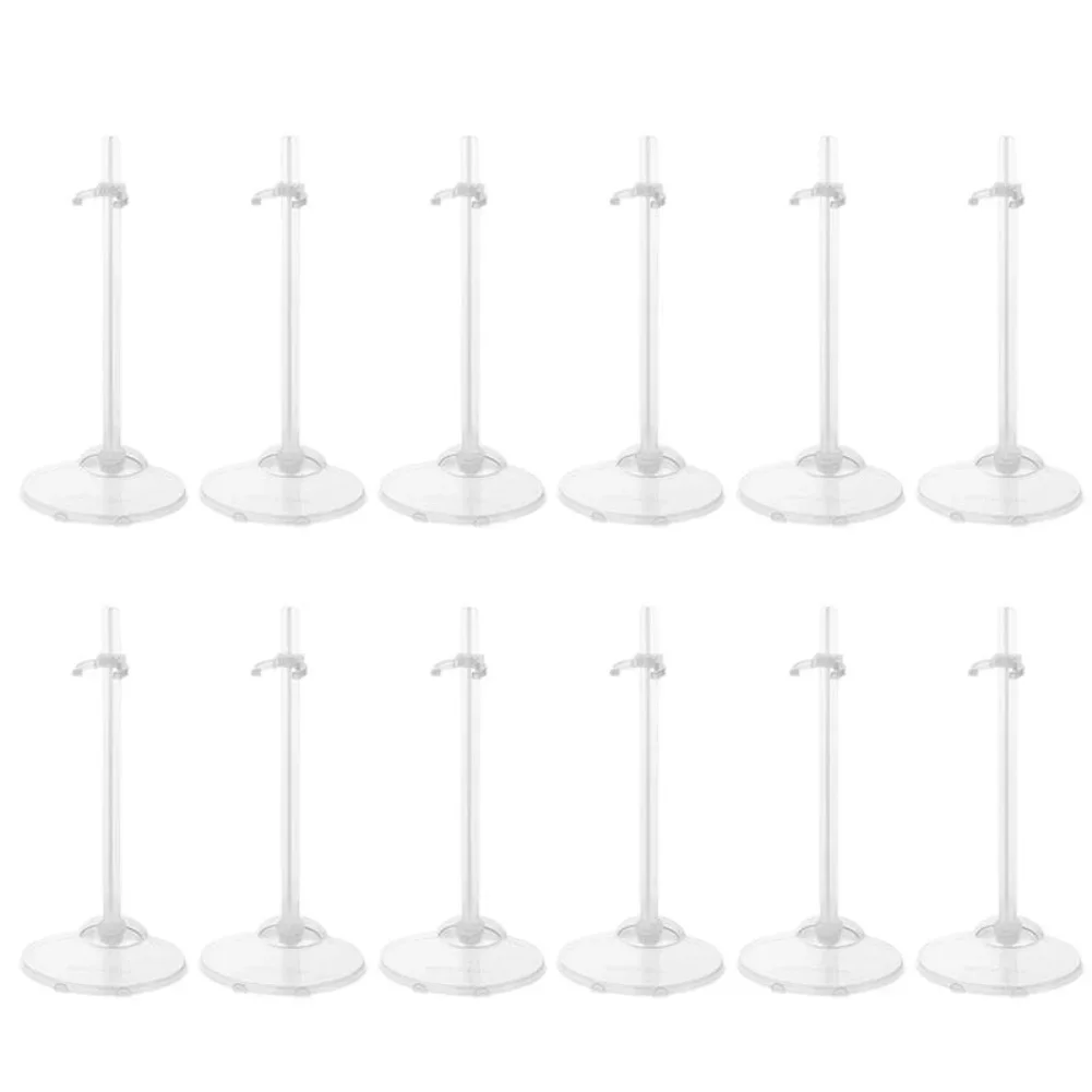 Hot-15Pcs-Transparent-Doll-Stand-Support-for-Barbie-Dolls-Toy-Display ...