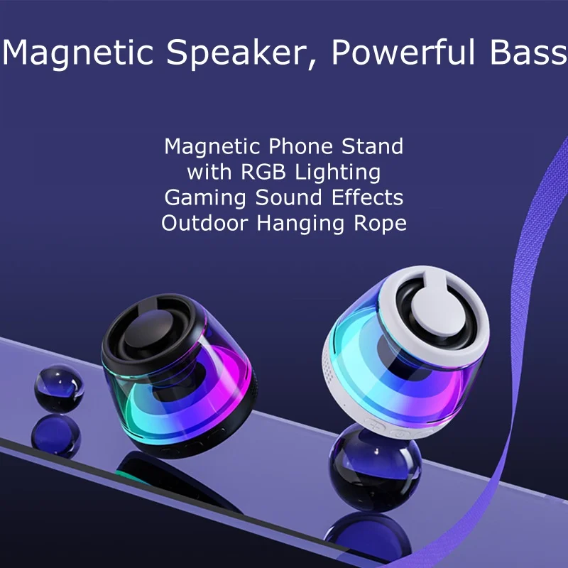 The-New-Magnetic-Bluetooth-Speaker-Portable-Wireless-Outdoor-Small ...