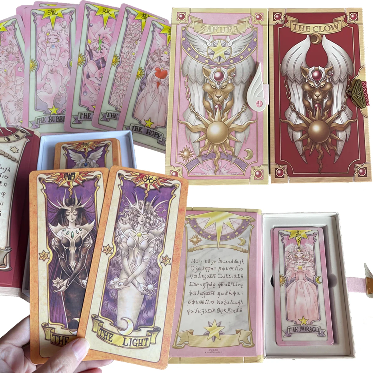2023-Card-Captor-Sakura-1-Set-Sakura-Card-New-Captor-Figure-Clow-Cards ...