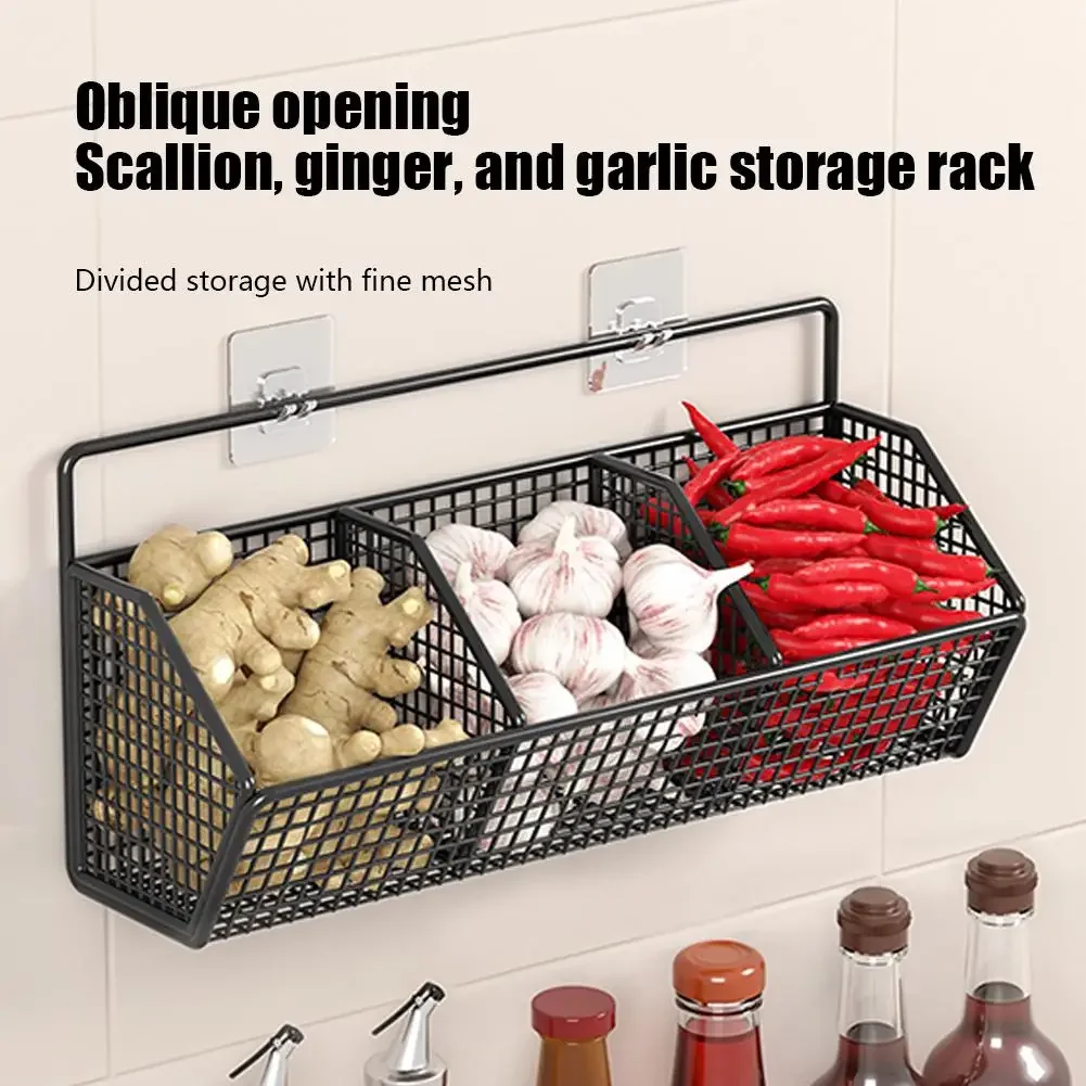 Hanging-Storage-Basket-Kitchen-Fruit-Vegetable-Plates-Dishes-Tray-Non ...