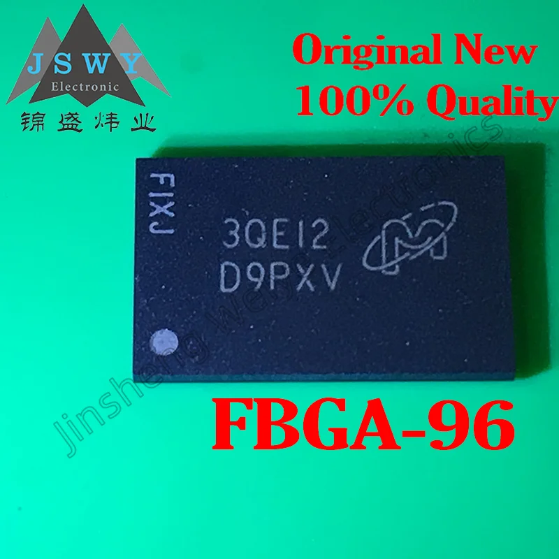 5-50PCS-Free-Shipping-MT41K256M16HA-125-E-Silkscreen-D9PXV-SMT-FBGA96 ...