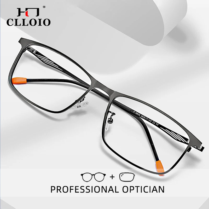 CLLOIO-Ultralight-Large-Frame-Men-s-Business-Reading-Glasses-Anti-Blue ...
