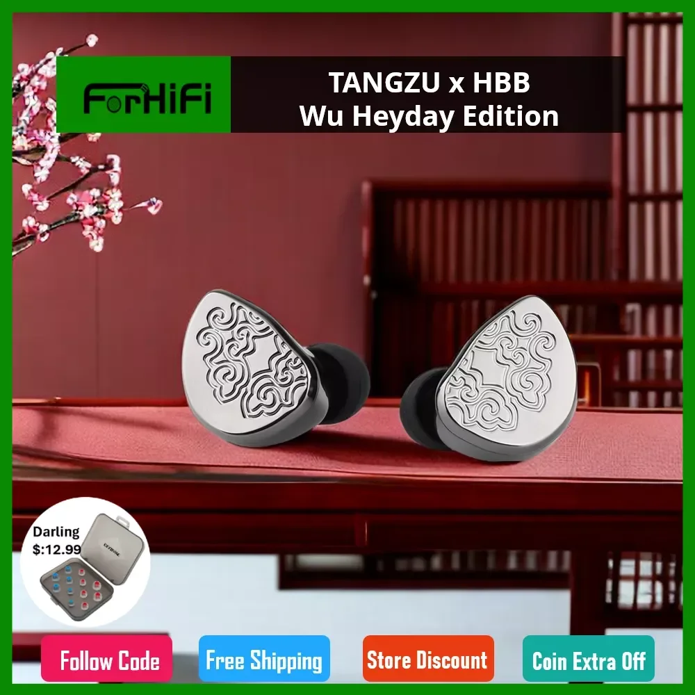 TANGZU-x-HBB-Wu-Heyday-Edition-Upgraded-14-5mm-Planar-Driver-In-Ear ...