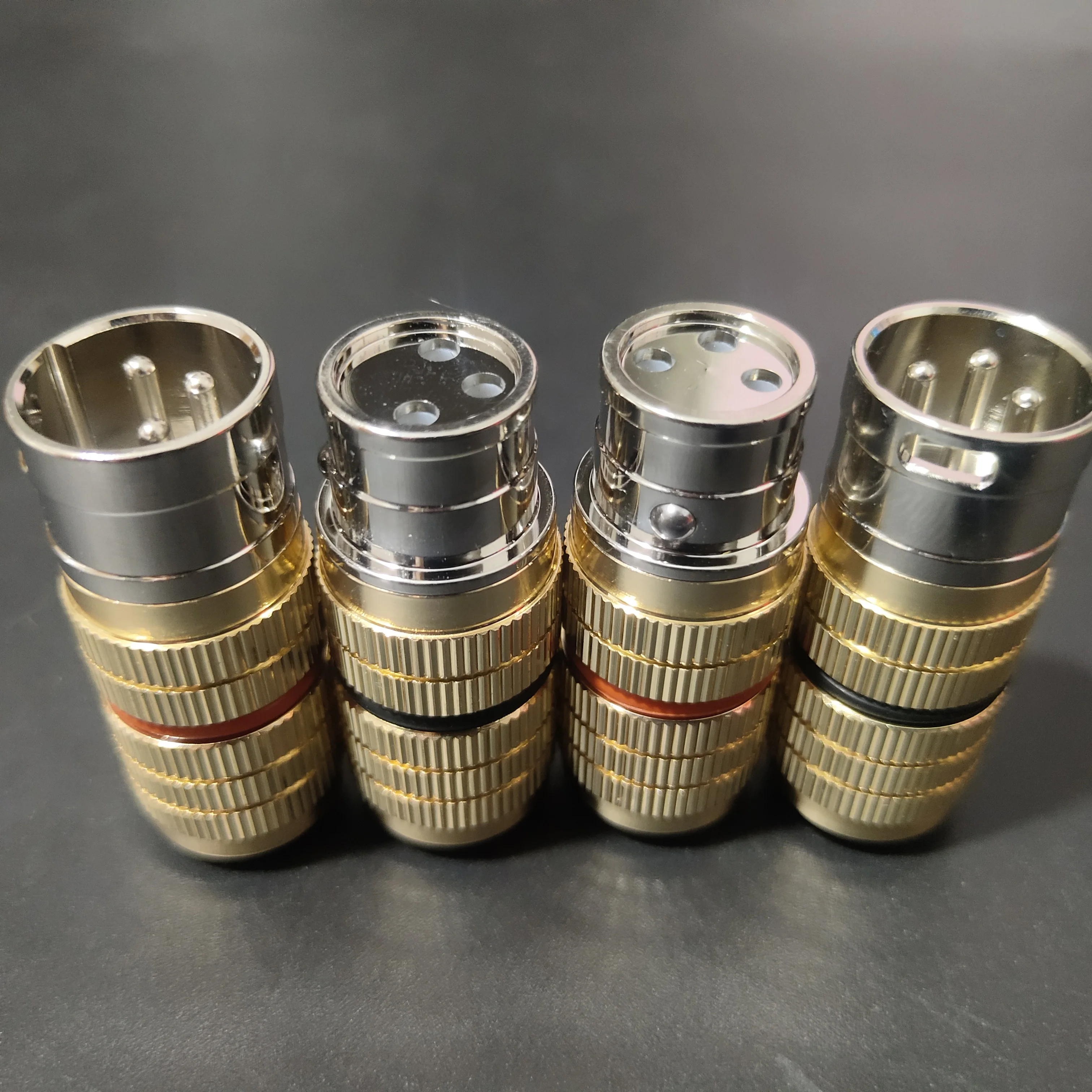 Original CARDAS Hi-End Rhodium Plated XLR male female plug 3 pin ...