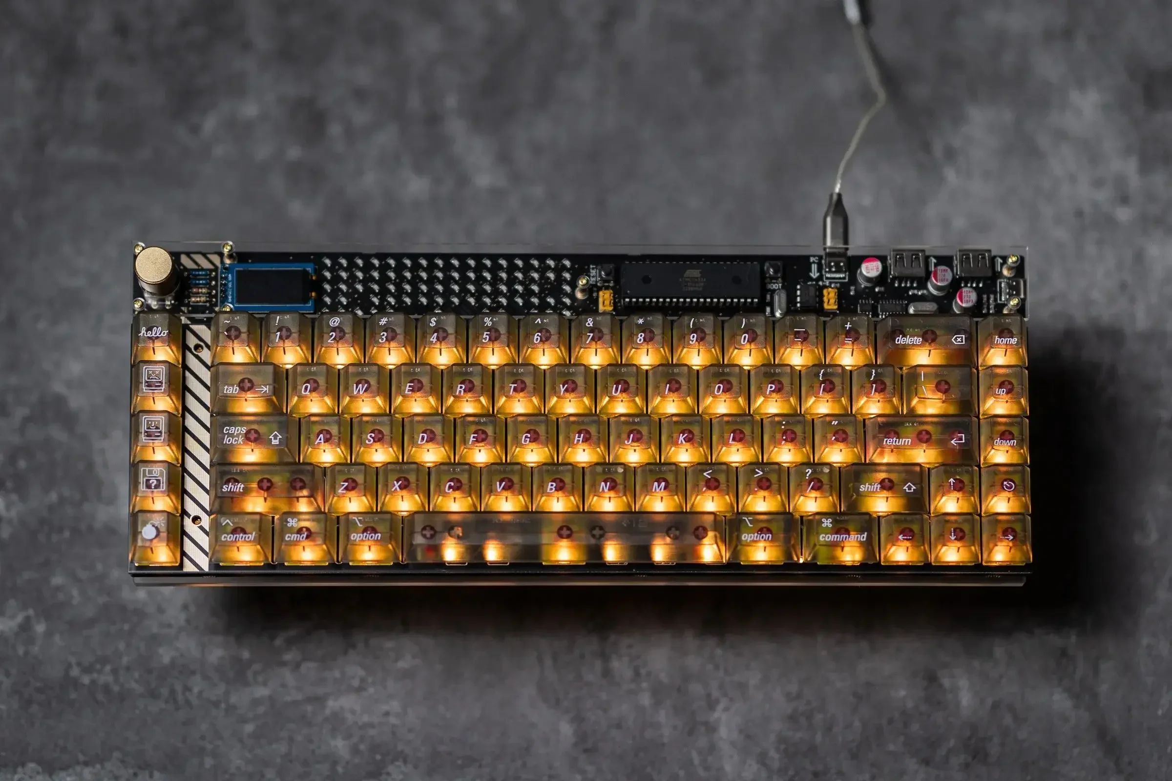 ECHOME-Customised-Mechanical-Keyboard-Kit-Hot-Swap-RGB-Backlight-DIY ...