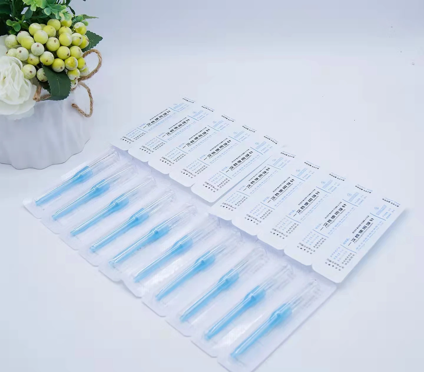 Floating Acupuncture Needles, M Size, Solid, Independent Package Fu'S ...