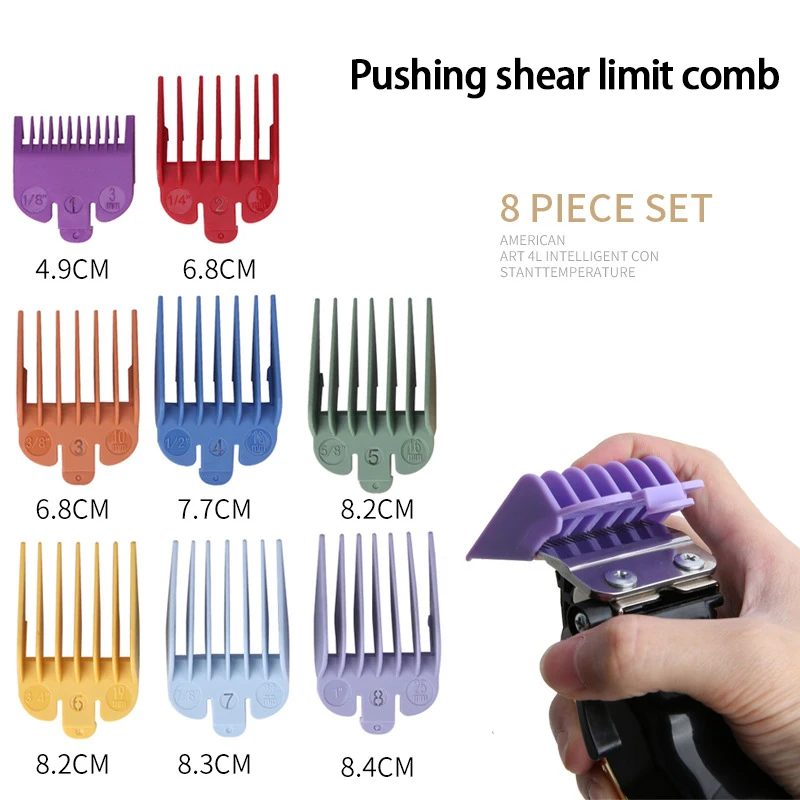 2-4-10pcs-Limited-Comb-Hair-Clipper-Guide-Comb-Cutting-Limit-Combs ...