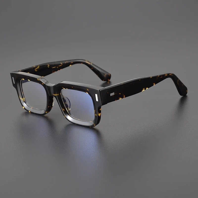 Stylish-Acetate-Vintage-Black-Eyeglasses-Frames-for-Men-and-Women-with ...
