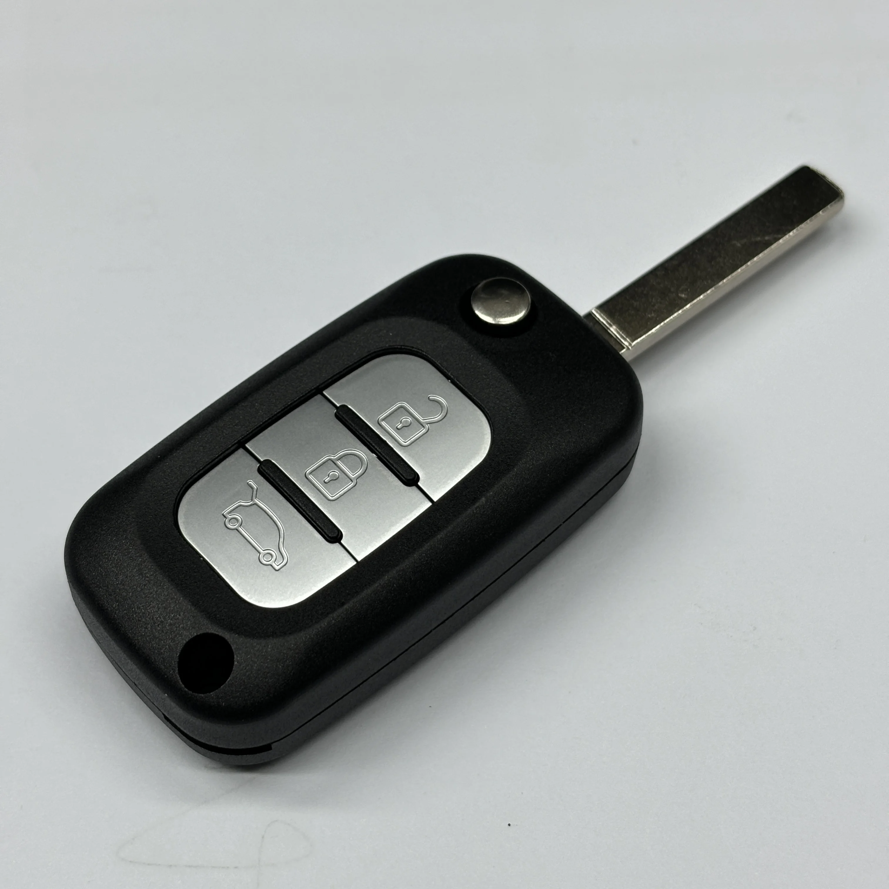Renault Car Remote Key Case Cover 3 Buttons Flip Fob Folding Shell for ...