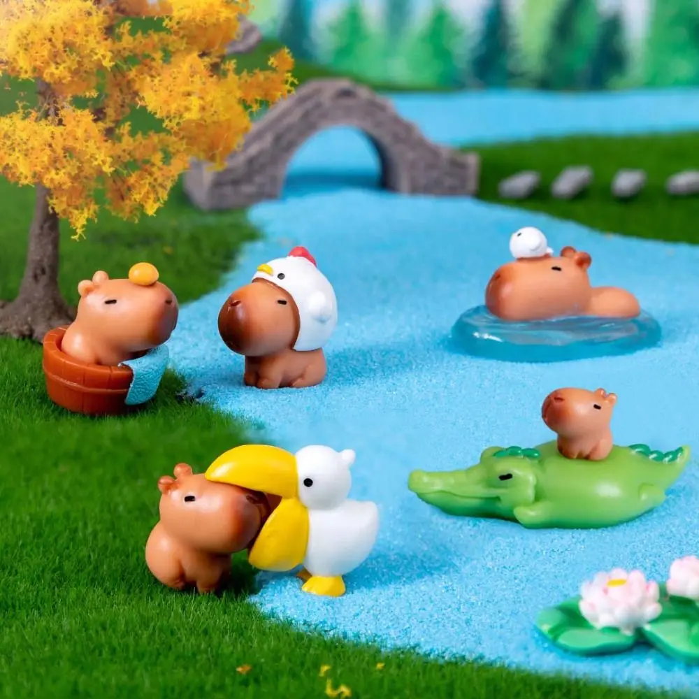 Hot-Capybara-Simulation-Animals-Model-Mini-Kapibare-Action-Figures ...