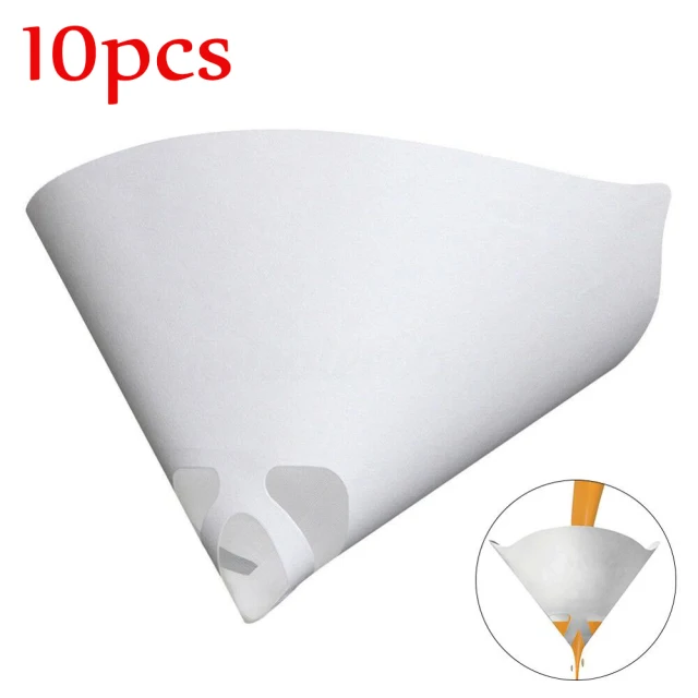 Car Paint Spray Mesh Paper Filter Purifying Straining Funnel Disposable ...