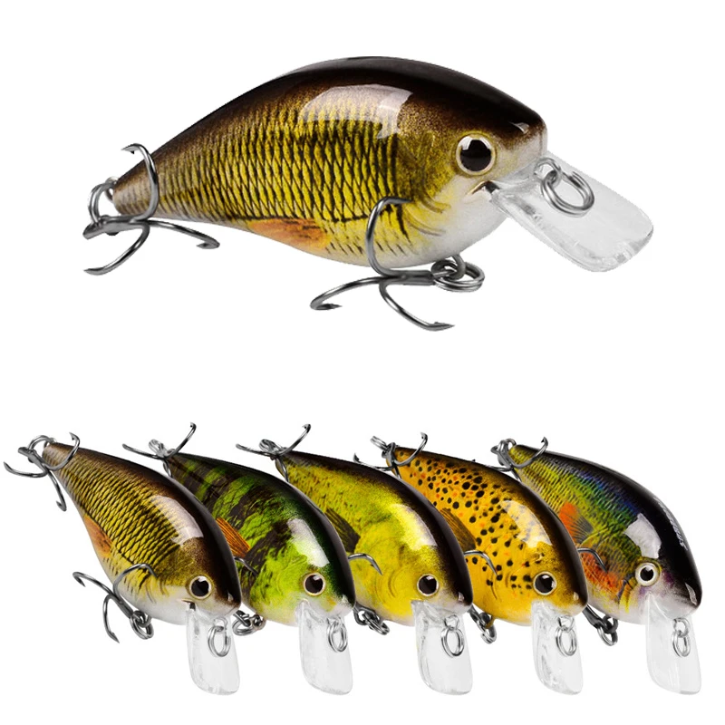 Hunthouse Crankbait Lure, A Piece of 7cm13g Short Tongue Plastic Crank ...