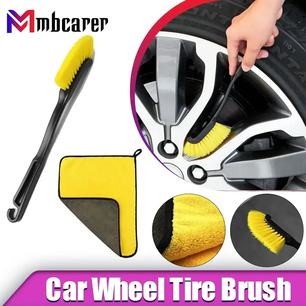 Car-Wheel-Tire-Brush-Rim-Detailing-Brush-Truck-SUV-Wheel-Wash-Cleaning ...