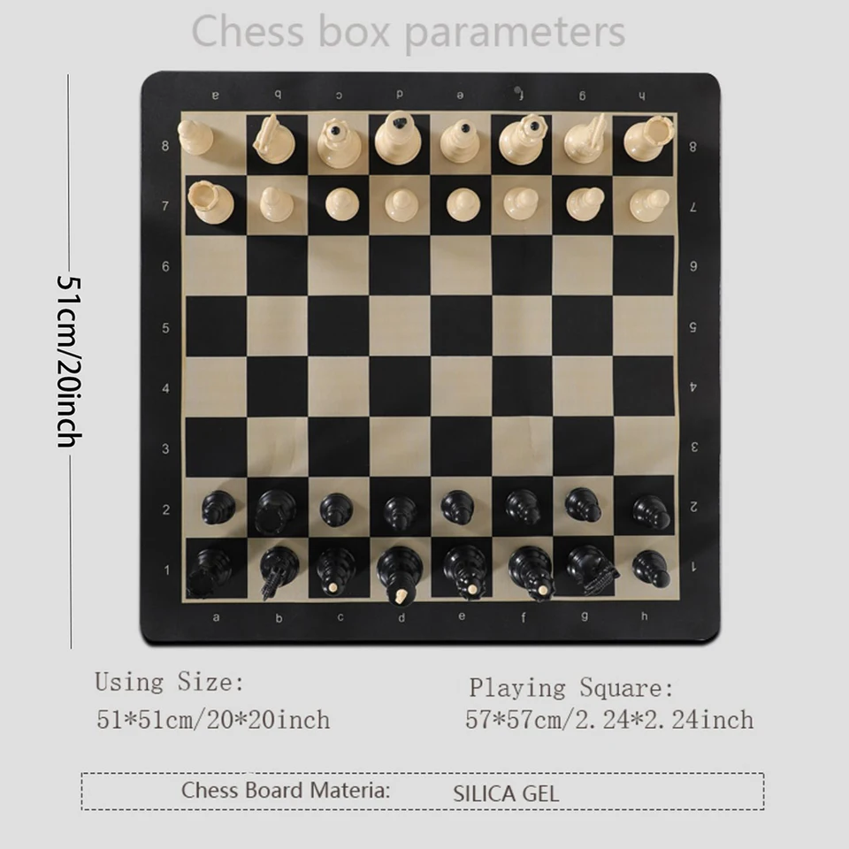 Size Of A Tournament Chess Board