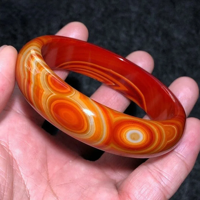 New Natural Red Agate Bracelet, Classic Fashion Versatile Jade Bracelet ...