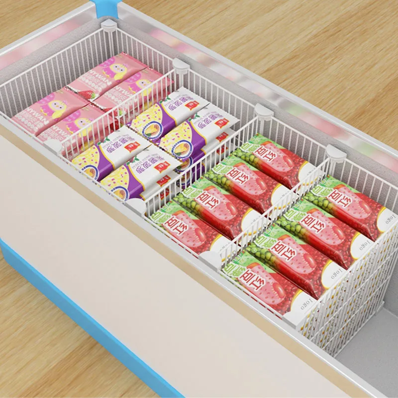 Close-frame-Assemble-Freezer-partition-steel-grill-net-storage-rack ...