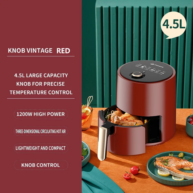 New Electric Air Fryers 4.5L 6L Large Capacity Smart Automatic ...