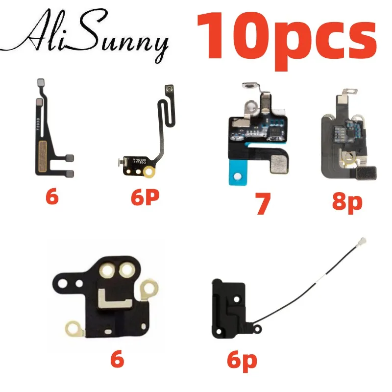 AliSunny 10pcs GPS Wire Wifi Flex Cable for iPhoen 7 8 6 6S Plus ...