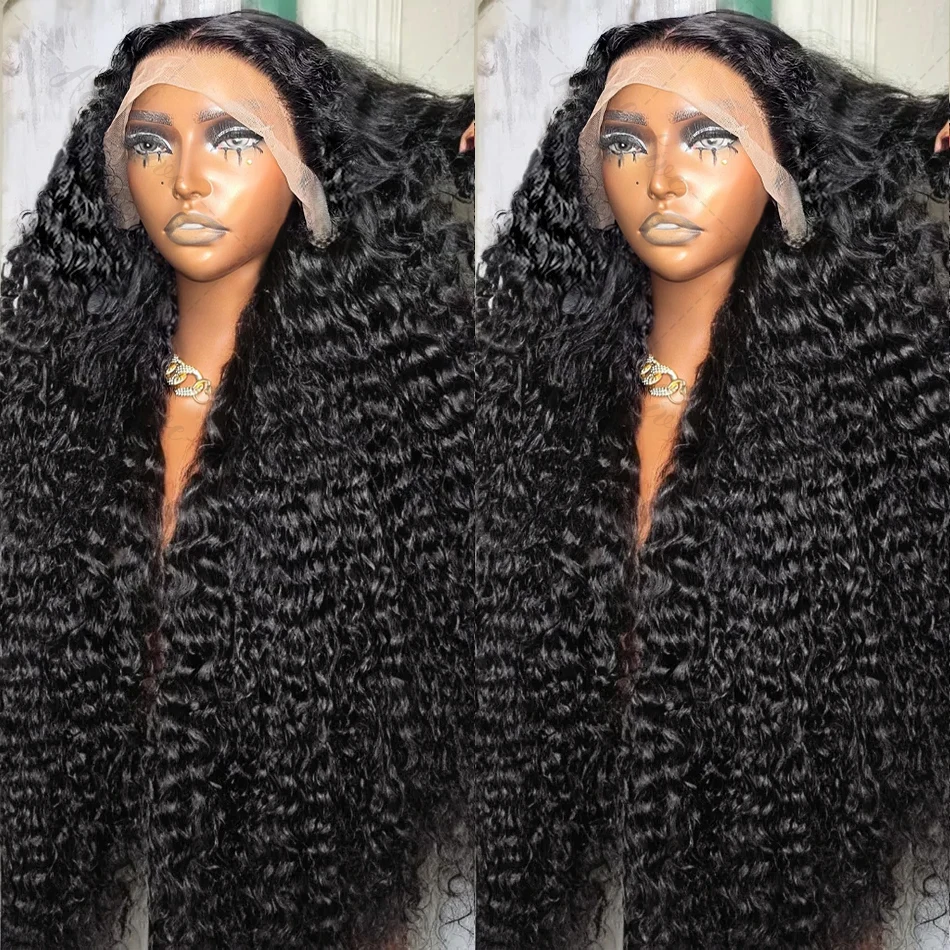 30-40-Inches-Deep-Wave-250-Density-13x4-HD-Lace-Front-Wig-Curly ...