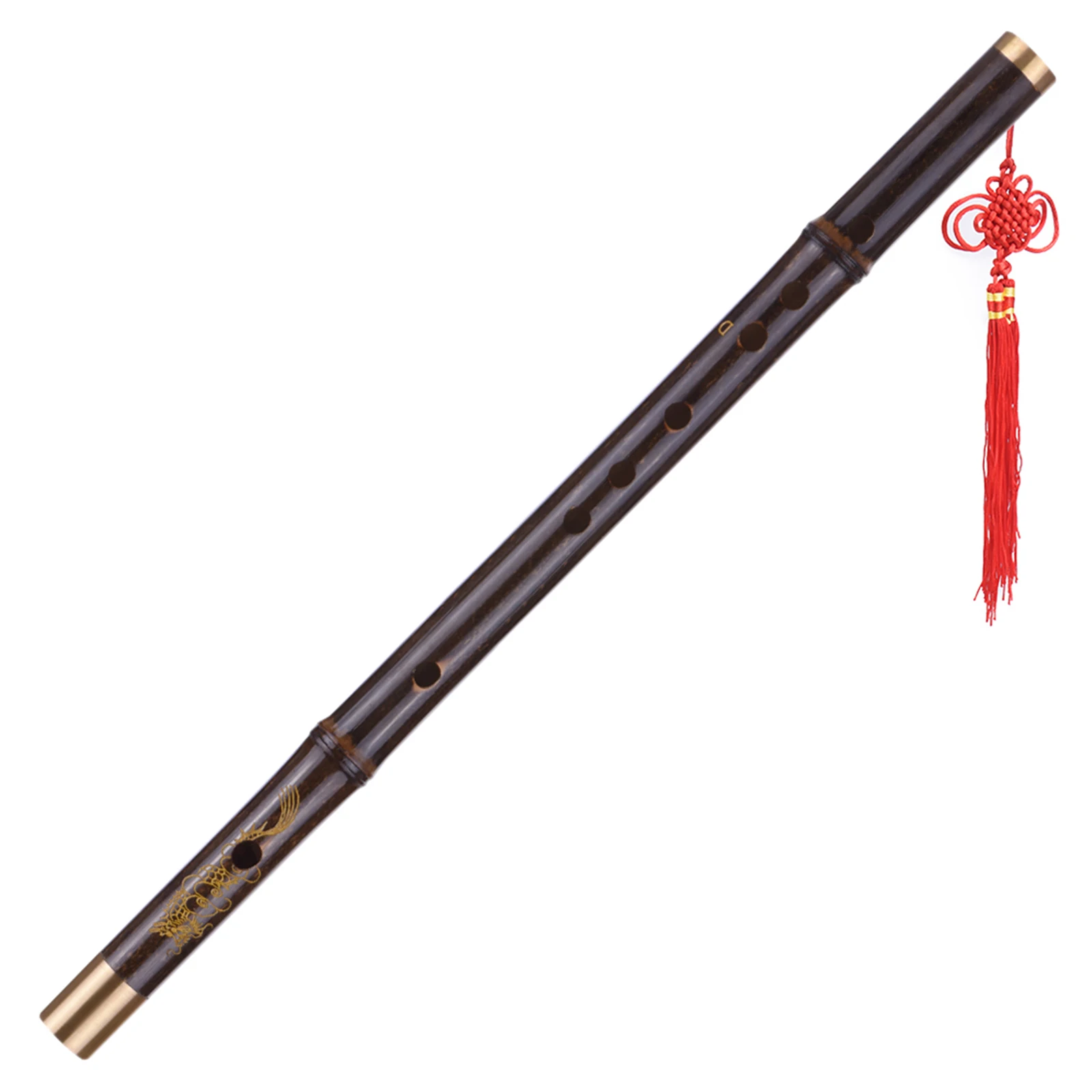 Flute-Professional-Black-Bamboo-Flute-Traditional-Handmade-Chinese ...