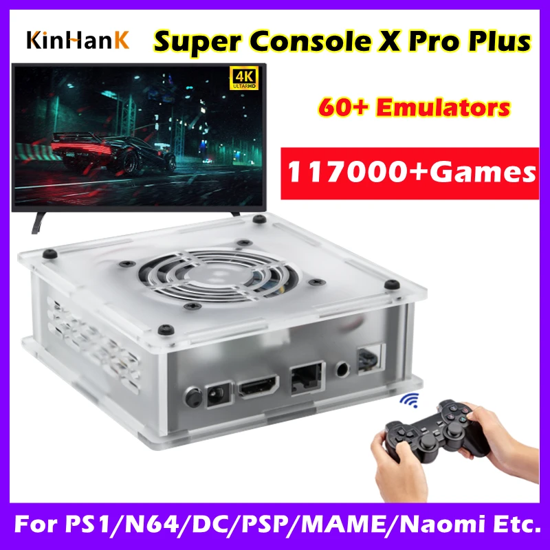 La Super consola Retro X Pro Plus tiene más de 117000 juegos, N64 ...