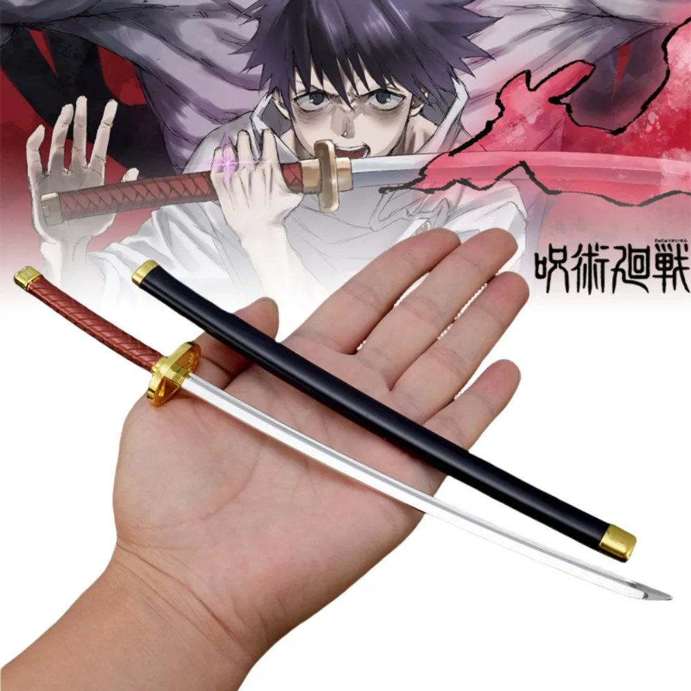 25cm-Okkotsu-Yuta-Metal-Katana-Sword-Jujutsu-Kaisen-Sukuna-Ninja-Knife ...