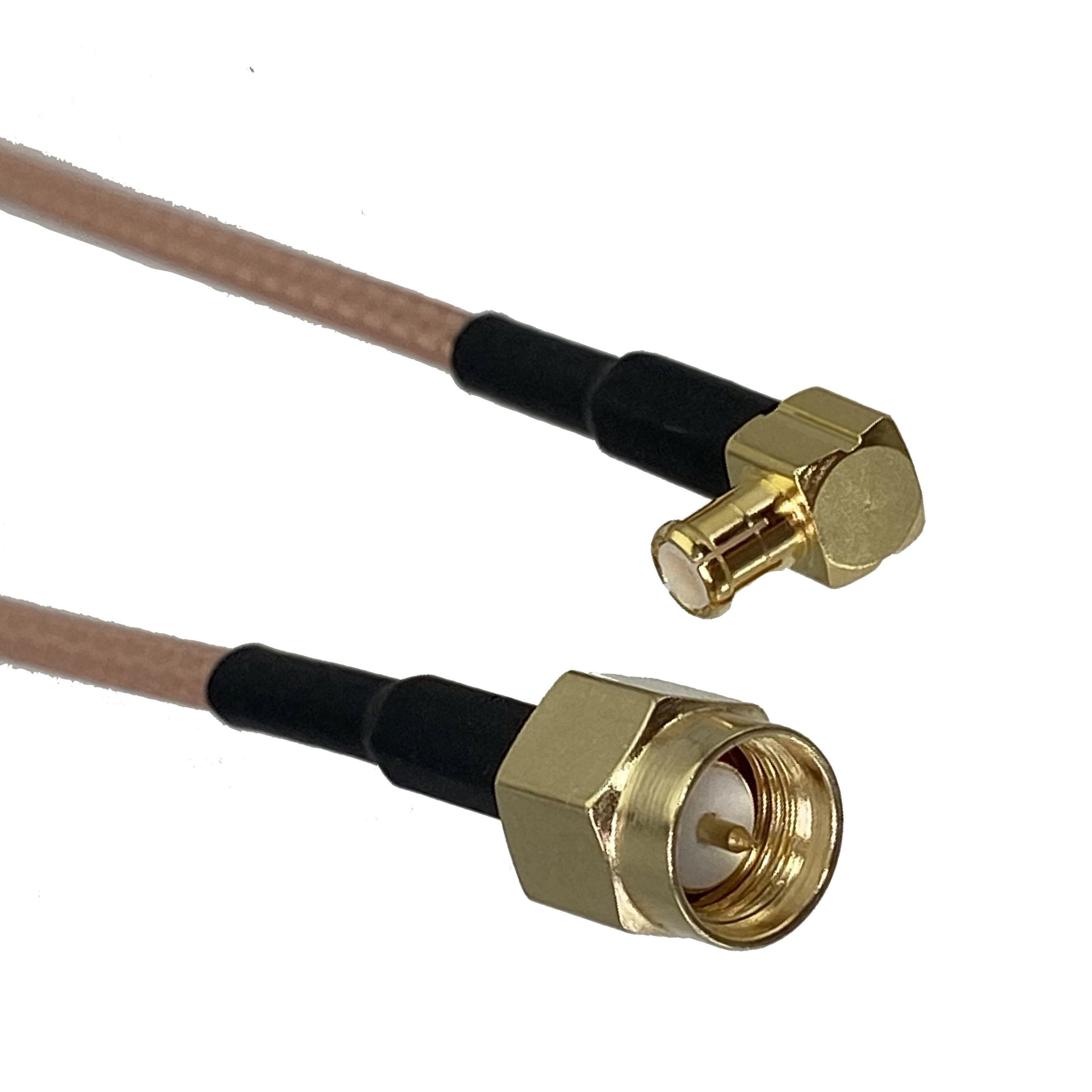 1Pcs-RG316-RF-pigtail-MCX-male-plug-pin-right-angle-to-SMA-male-Crimp ...